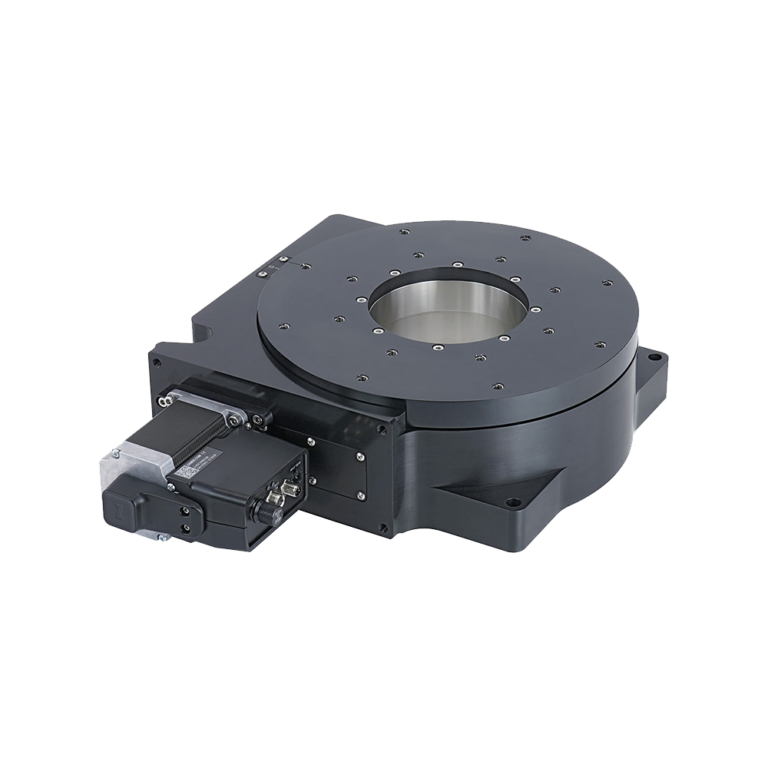 High load motorized rotary stages with built-in controllers and motor ...
